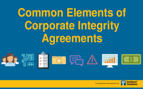 Common Elements of Corporate Integrity Agreements | First Healthcare ...