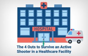 Infographic: The 4 Outs to Survive an Active Shooter in a Healthcare ...